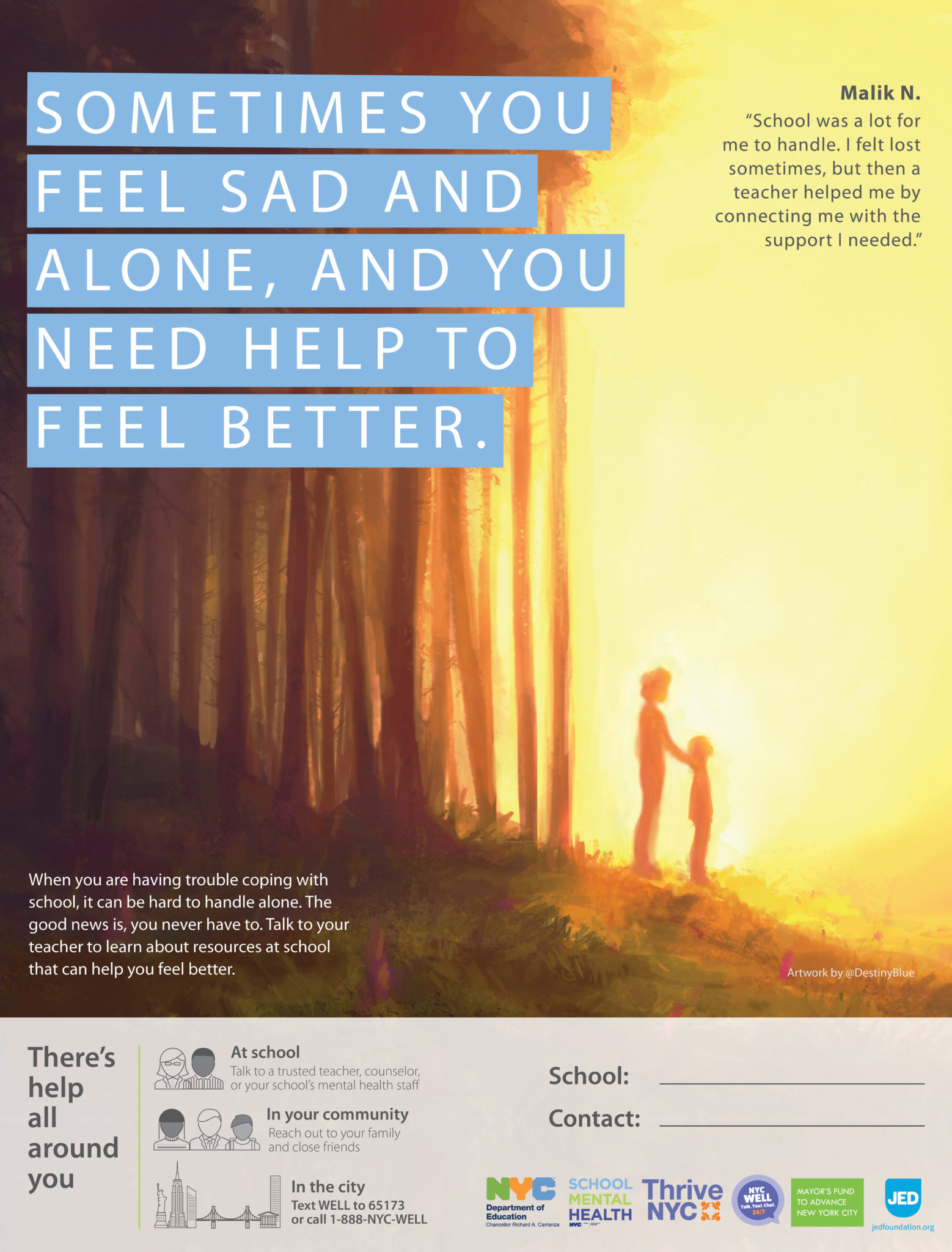 City of New York Partners With The Jed Foundation On Mental Health ...