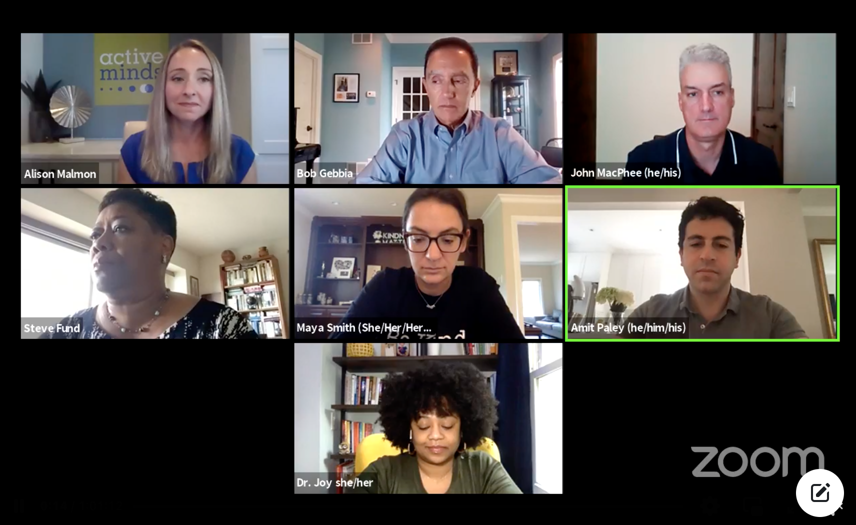 Active Minds Facebook Live Roundtable | The Jed Foundation