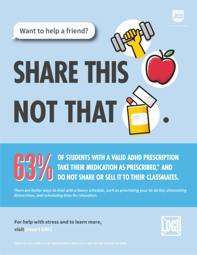 Preventing ADHD Medication Misuse | The Jed Foundation