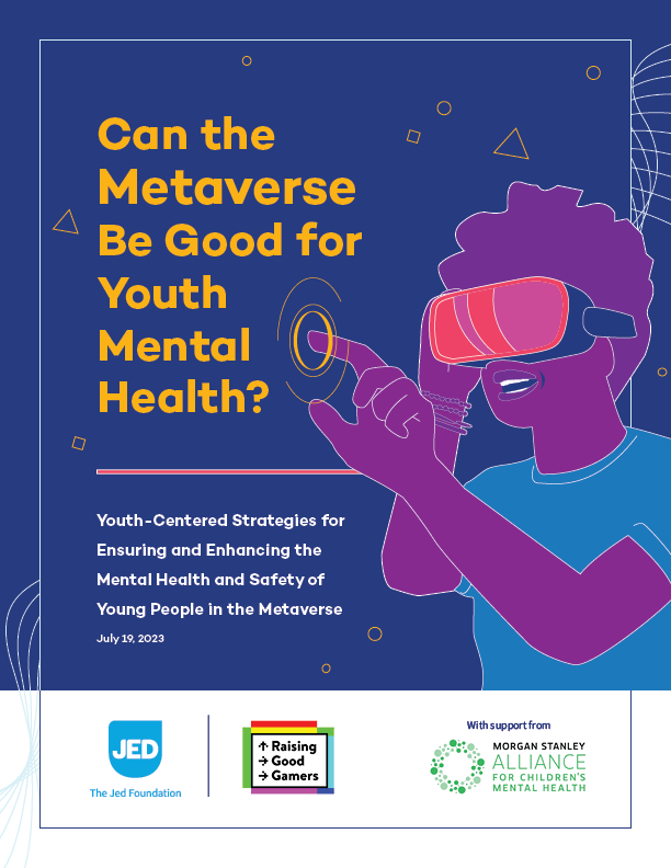 Can the Metaverse Be Good for Youth Mental Health? Youth-Centered ...