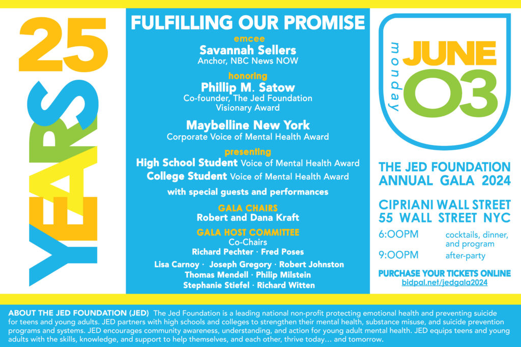 JED Gala 2024 | The Jed Foundation