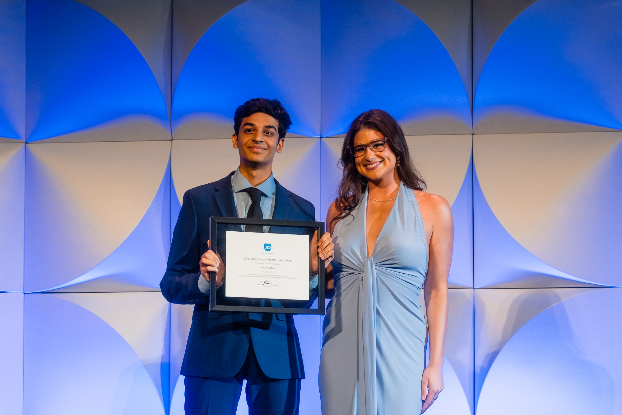 Rohan Satija, Student Voice of Mental Health Honoree | JED