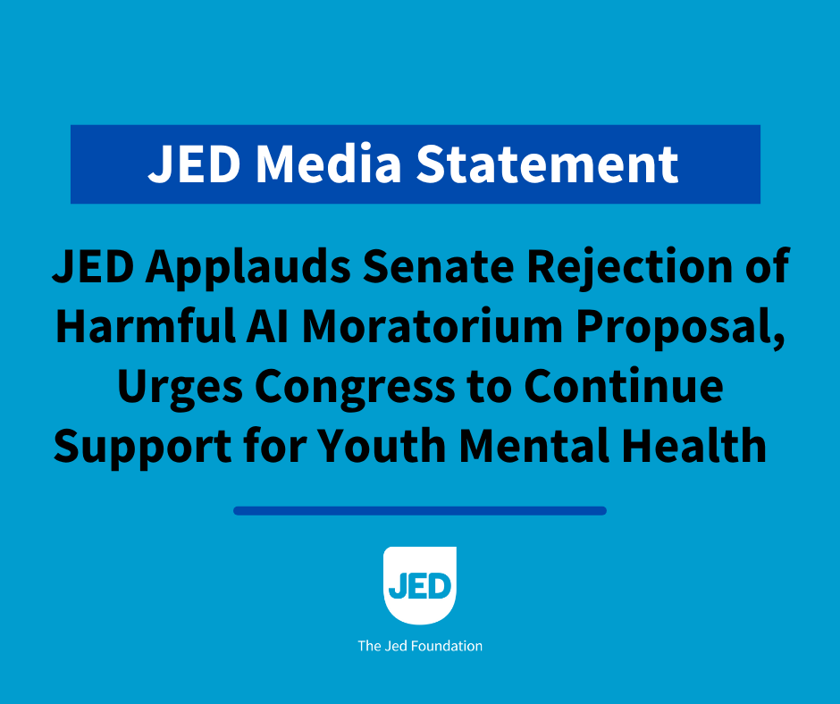 JED Applauds Senate Rejection of Harmful AI Moratorium Proposal, Urges ...